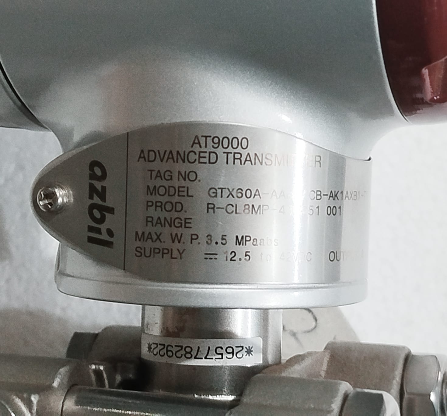 Azbil AT9000 Advanced Transmitter. – rmamarine.com